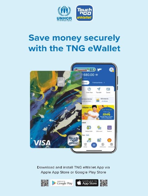 Touch ‘n Go eWallet | Refugee Malaysia