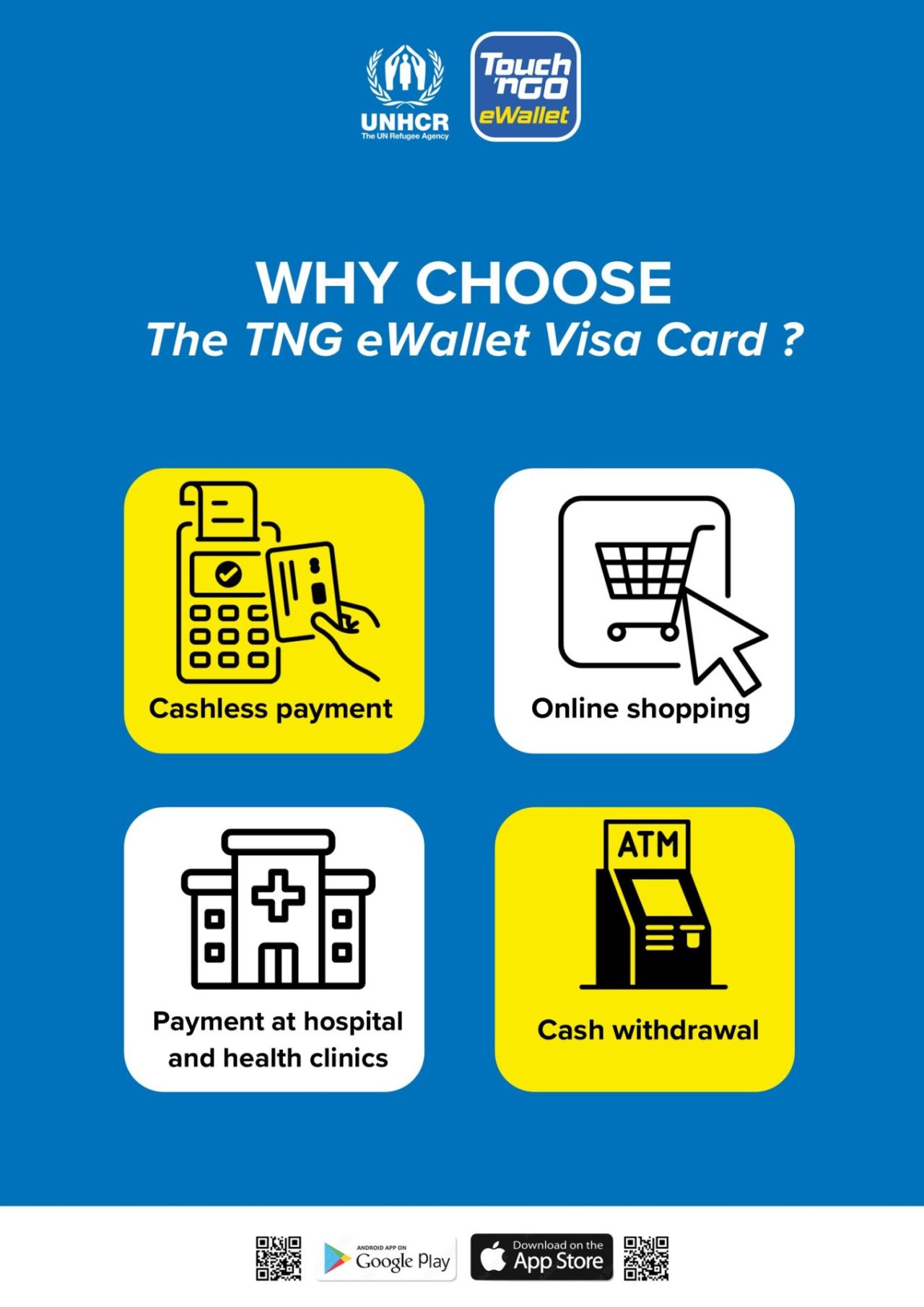 Touch ‘n Go eWallet | Refugee Malaysia
